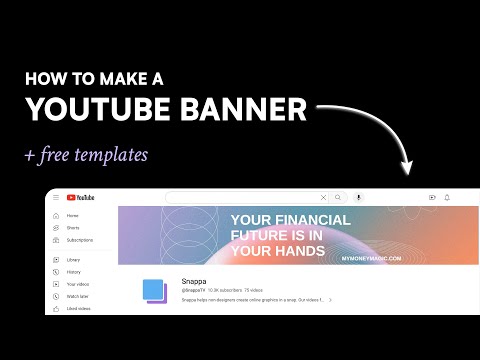 How to Make a YouTube Banner + Free Templates