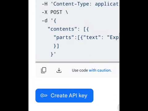 How to Get Gemini API Key