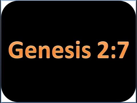 Creation of Adam who is called a "Son of God" Genesis 2:7