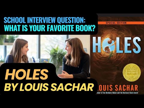 How to Answer: ‘What Is Your Favorite Book?’ – Example: Holes by Louis Sachar