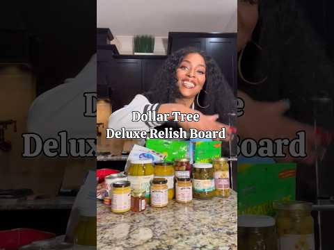 Feed 6-8 people with this Deluxe Relish Tray from the Dollar Tree