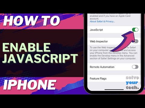 iOS 17: How to Enable JavaScript on iPhone