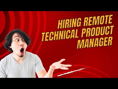 Remote Technical Product Manager job (AI & Digital Marketing Platforms) at Webprofits | #remotejobs