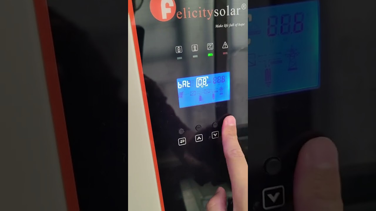 Felicity Inverter With Suness lithium Battery #lifepo4battery #felicity  #solarenergysystem