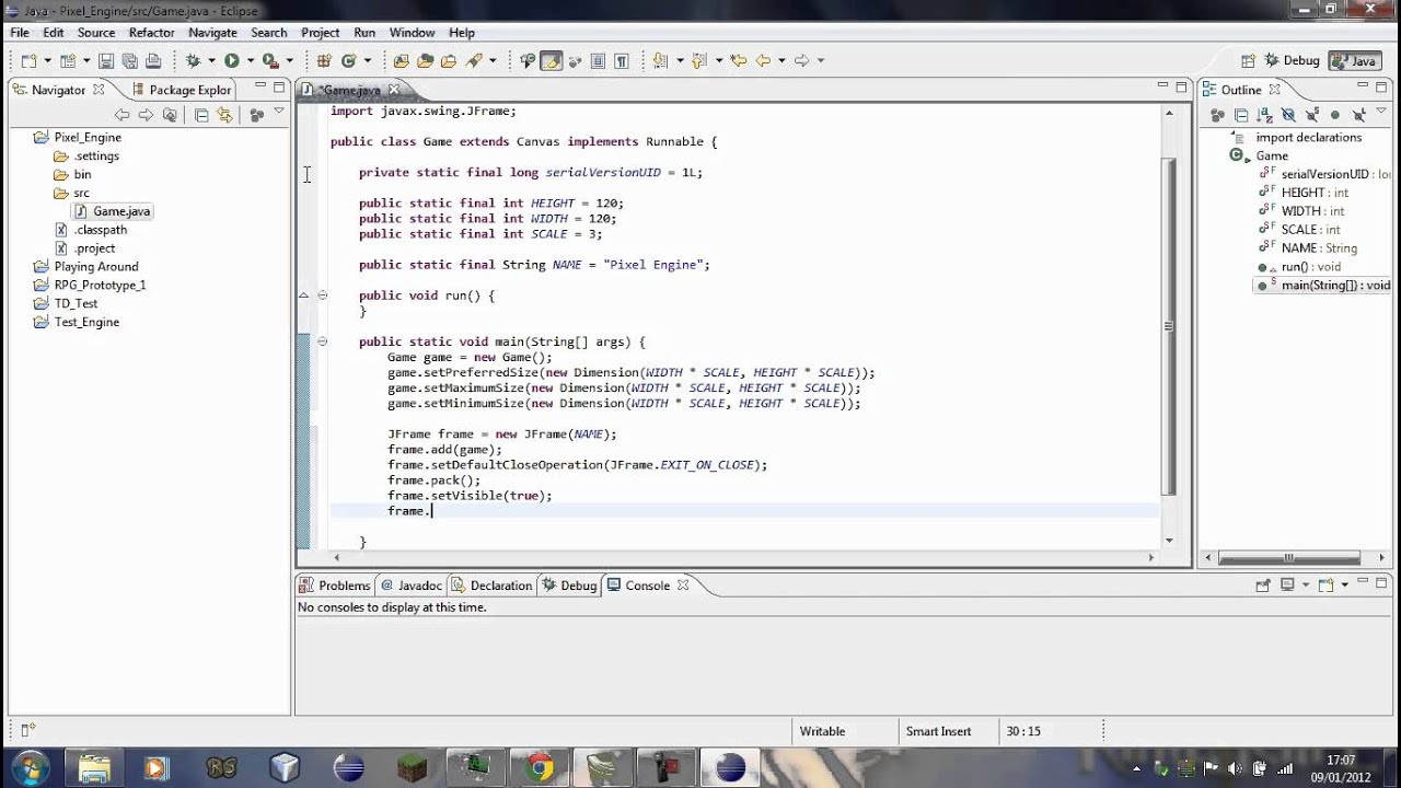 Making a Java RPG Part 1  - Pixels