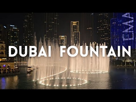 Dubai’s Fountain & Light Show Will Leave You Speechless!