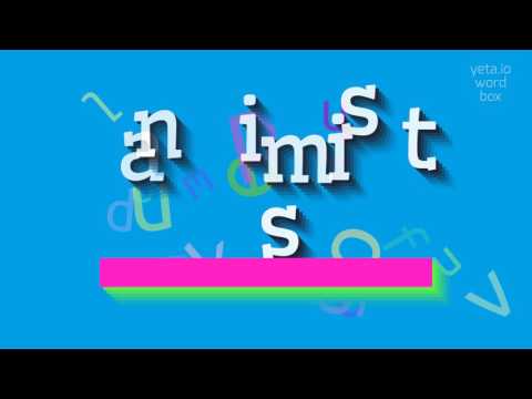 HOW TO PRONOUNCE ANIMISTS? #animists