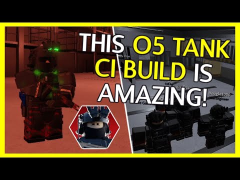 Using The BEST Tank Build With O5 UPGRADED Chaos Insurgency! (SCP Roleplay)
