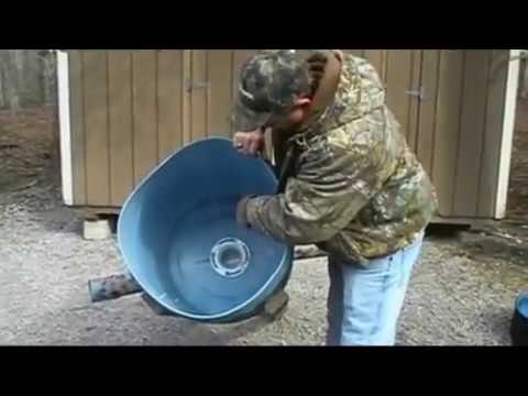 GRAVITY DEER FEEDER 55 GALLON