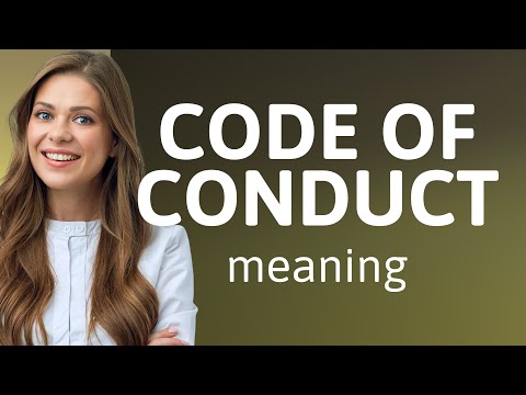 Understanding "Code of Conduct": An English Language Guide