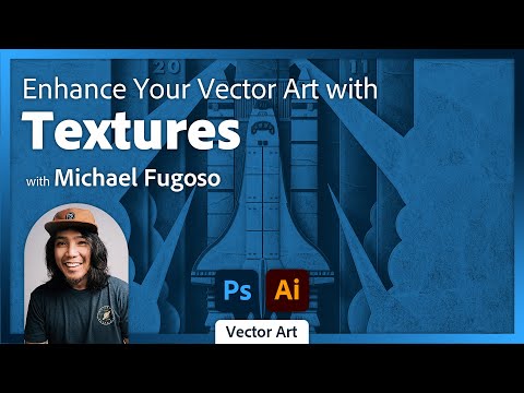 How to Texture Your Vector Art in Photoshop and Illustrator with Michael Fugoso
