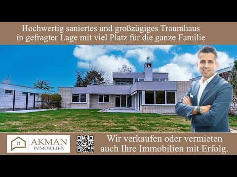 HOCHWERTIG SANIERTES & GROßZÜGIGES TRAUMHAUS IN GEFRAGTER LAGE MIT VIEL PLATZ FÜR DIE GANZE FAMILIE