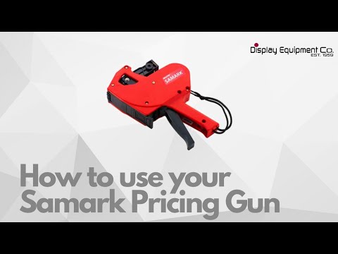 How to use your Samark Pricing Gun