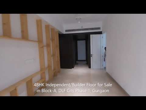 4 BHK Builder Floor for sale in Block-A DLF City Phase 1 Gurgaon - 3200 ...