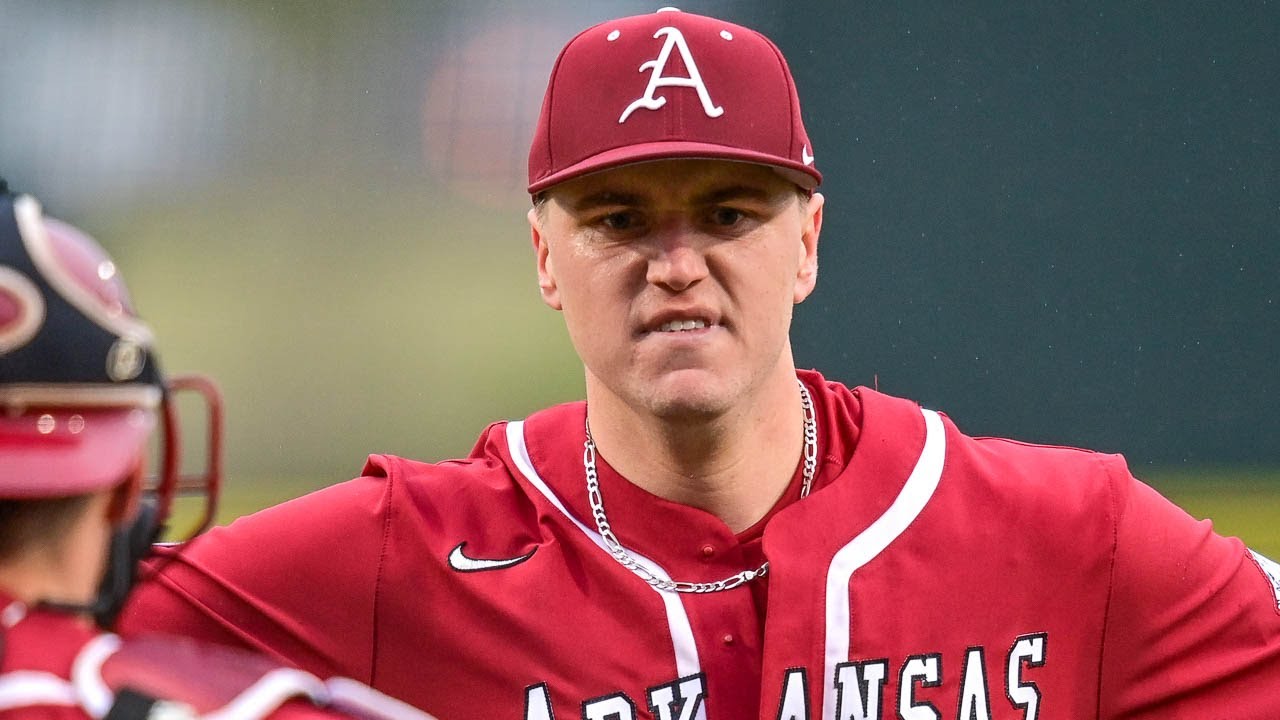 Razorbacks Will McEntire, Jace Bohrofen after series sweep