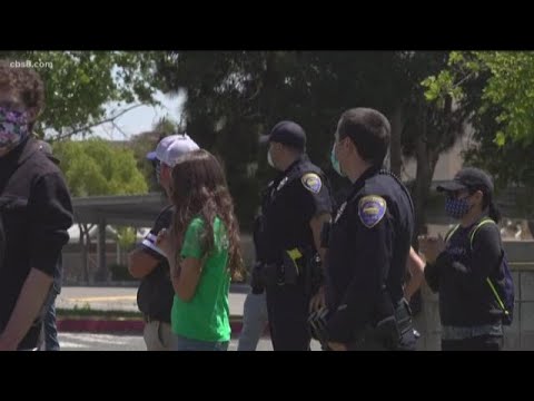 Thousands of San Diego protesters march from downtown to North Park and back