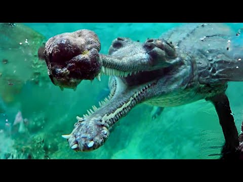 Gharial π The Bizarre-Looking Crocodile!