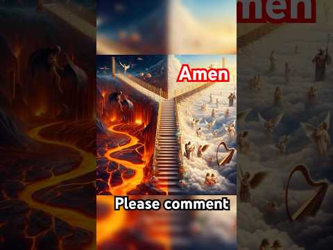 Heaven vs Hell: The Ultimate Truth❣️✝️ #heaven #hell #god #jesus #faith #trust