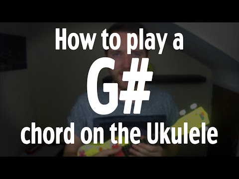 How to play a G# chord on the Ukulele | by iamJohnBarker