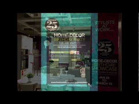 Home & Decor's 25th Birthday - Ikea Showcase Set Up