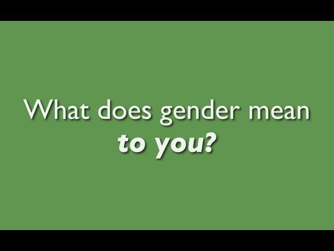 What Does Gender Mean to You? Vol. 1 - Gender Spectrum
