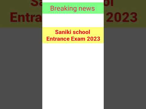 Sainik School Application Form 2023 | Sainik School Form AISSE Class 6, 9 #shorts #aassianarmy