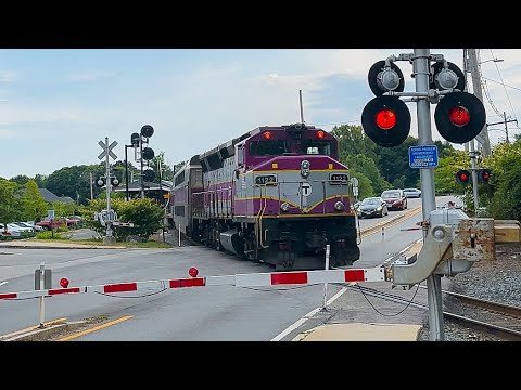 All MBTA Commuter Rail Crossings in Ipswich, MA