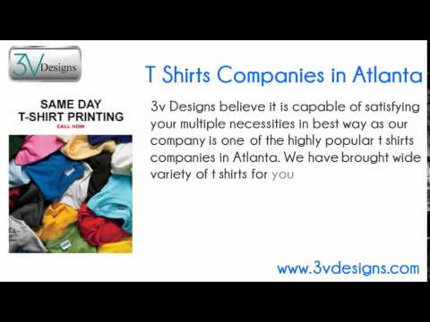 Same Day T Shirts Printing in Atlanta by 3v Designs