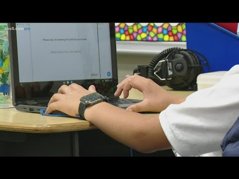 First day of school at San Diego Unified School District
