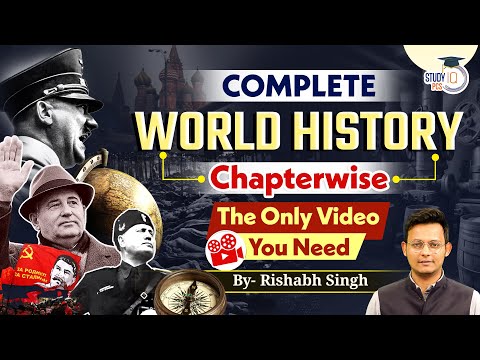 Complete World History | Chapterwise | World History in Hindi | By Rishabh Sir | StudyIQ PCS