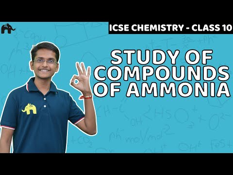 Study of Compounds of Ammonia | Class 10 ICSE Chemistry | Selina Chapter 9 | Haber's Process