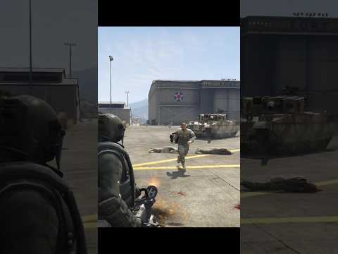 GTA V: Ballistic Juggernaut Armor Suit Shootout | Part 3 #gta5gameplay #shorts #michael