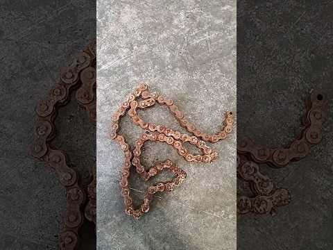 Motorcycle Chain Rust Removal. #gokart #ridinglawnmower #automobile #kart #gardenequipment #truck