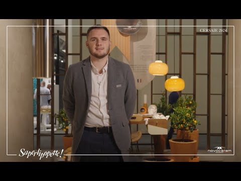 Saperlipopette ! Cersaie 2024 - La collection Kairn avec Johan