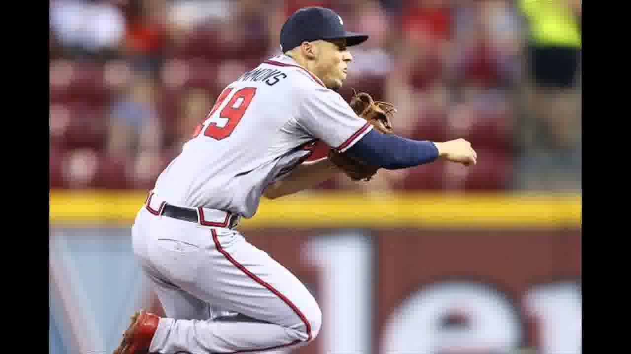 Braves Beat Reds 8 0 for 6th Win in Last 7