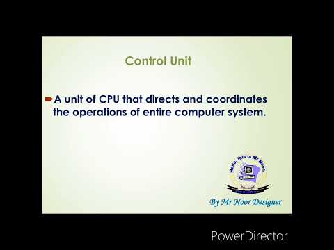 what is control Unit and what is data? #controlunit #CU