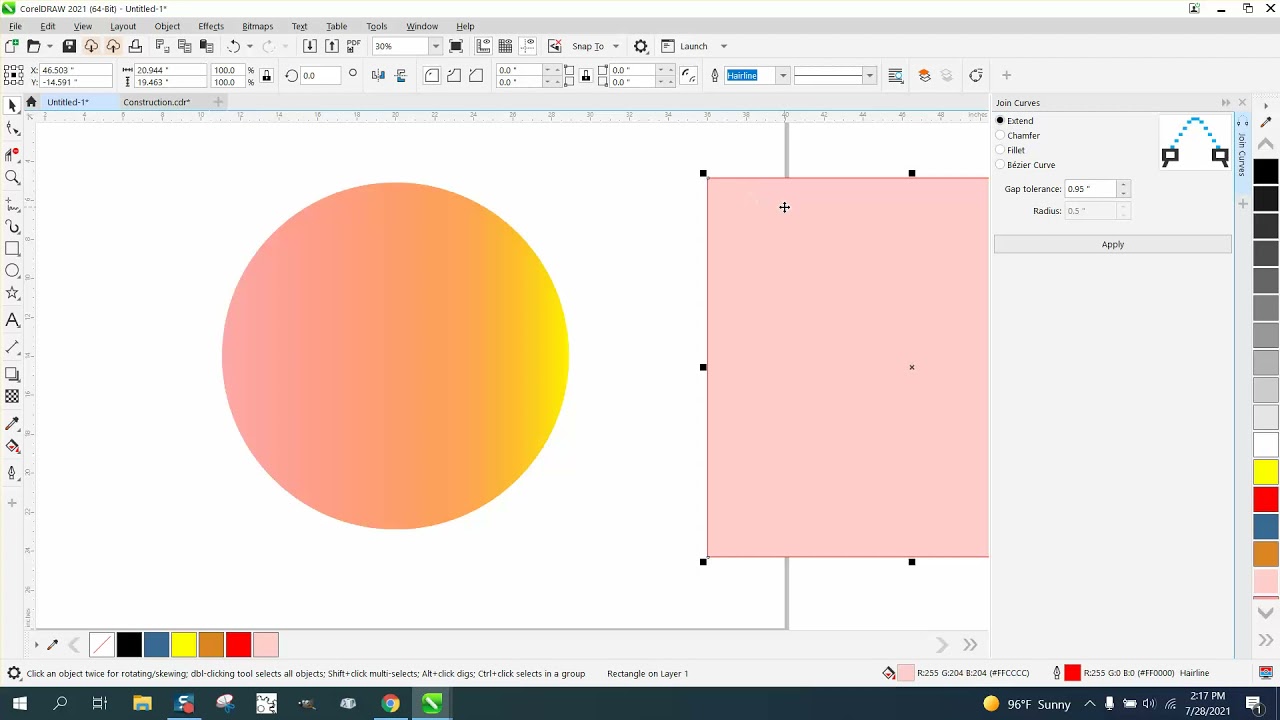 CorelDraw Tips & Tricks Fill tools Mesh and Interactive