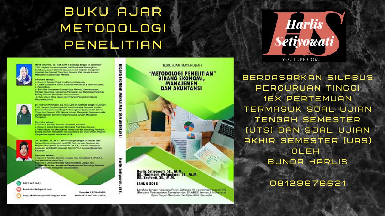 Buku Ajar Metodologi Penelitian