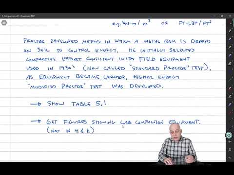 9.2 Compaction Laboratory Testing