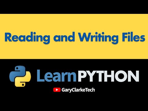 Learn Python Reading and Writing Files 30 Minute Tutorial For Beginners - Mind Luster