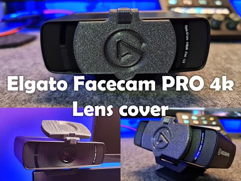🌬️ Elgato FaceCam PRO 4k privacy/lens flip cover・ STL File for ・Cults