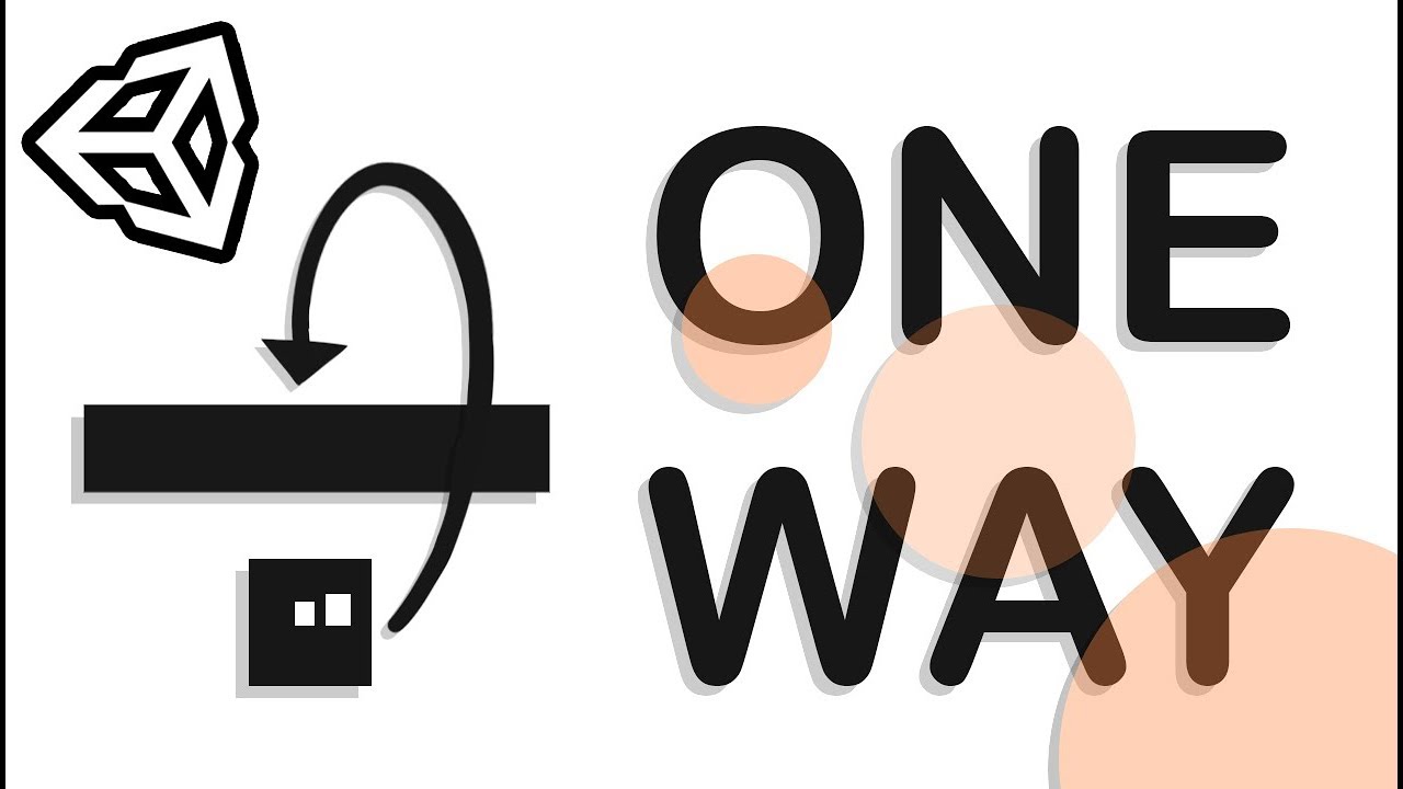 ONE WAY COLLISION PLATFORMS - EASY UNITY TUTORIAL