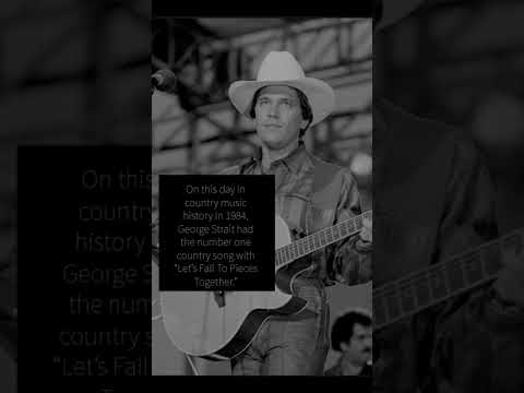 On this day in country music history in 1984 George Strait was number 1 #countrymusic #georgestrait
