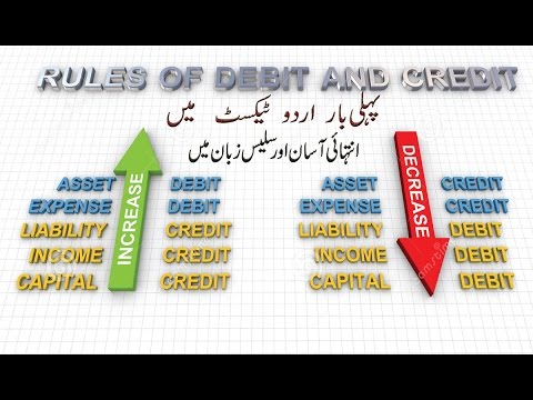 Rules of Debit & Credit | Urdu Main Sub Kuch