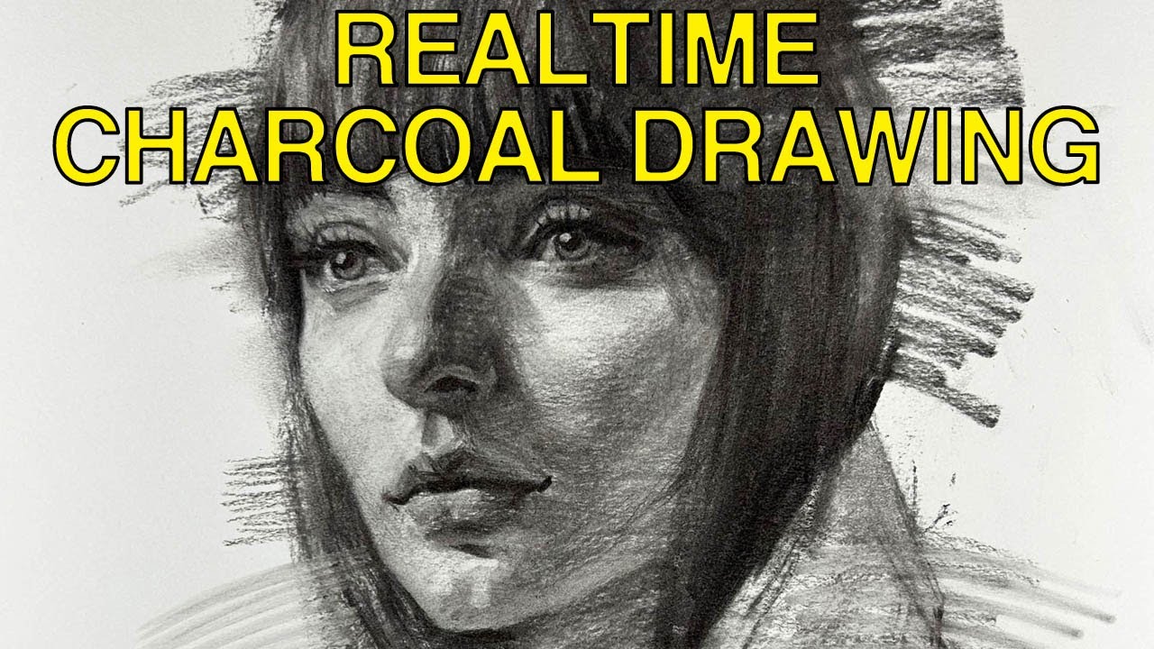 Realtime Charcoal Drawing, #123