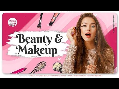 Makeup Blog Intro AFTER EFFECTS Template Videohive 31625435