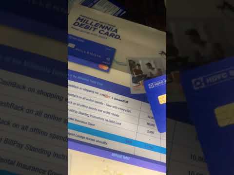Hdfc millennia debit card