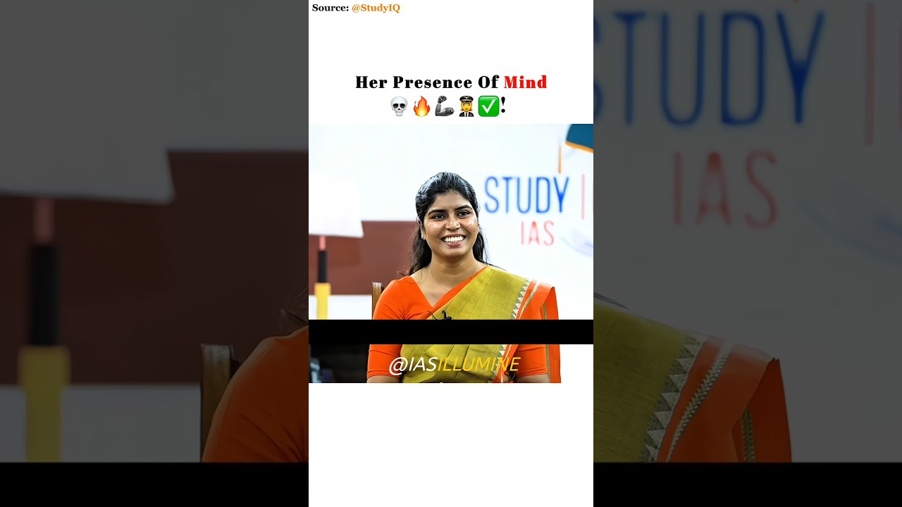 Tallest Mountain 🏔️🤡♻️ Her Presence of Mind 🔥 | Upsc Interview