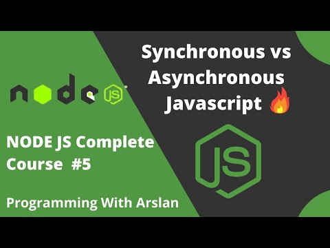 Synchronous vs Asynchronous Javascript Explained | Master Nodejs #5