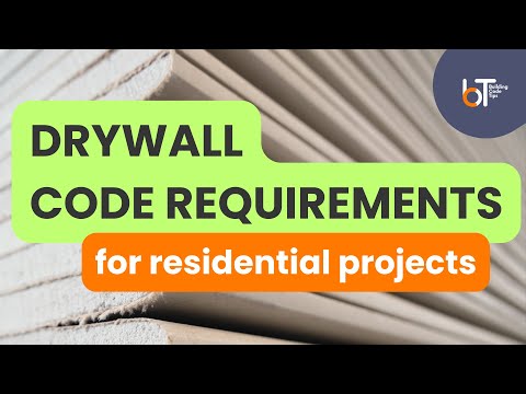 Basic Drywall Requirements For Residential Projects | DIYers Guide